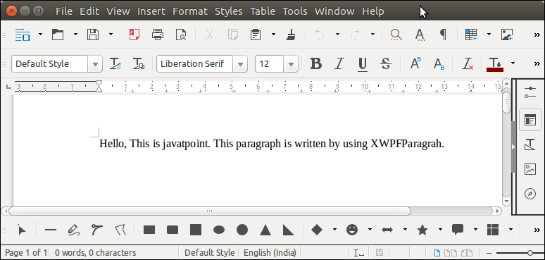 Apache Poi Word Paragraph Online Tutorials Library List