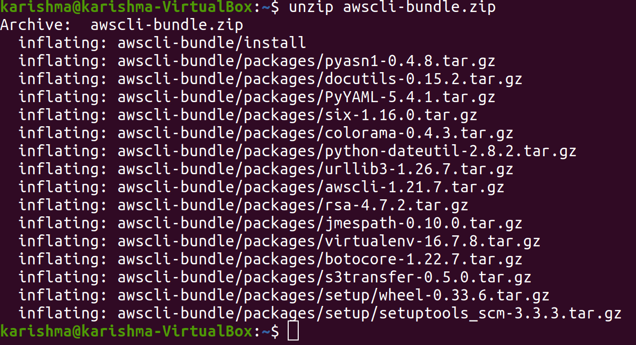 Install AWS CLI Ubuntu | Online Tutorials Library List | Tutoraspire.com Install AWS CLI Ubuntu | Online Tutorials Library List | Tutoraspire.com