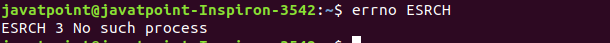 Linux Error Codes Online Tutorials Library List