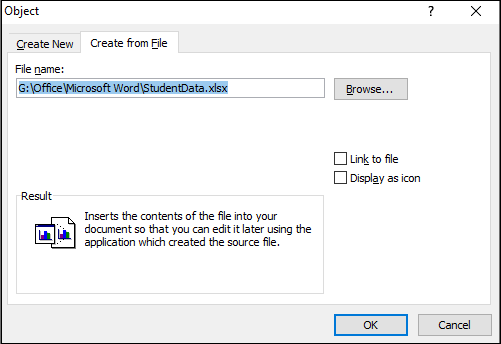 How To Insert An Excel Spreadsheet Into A Word Document Online Tutorials Library List