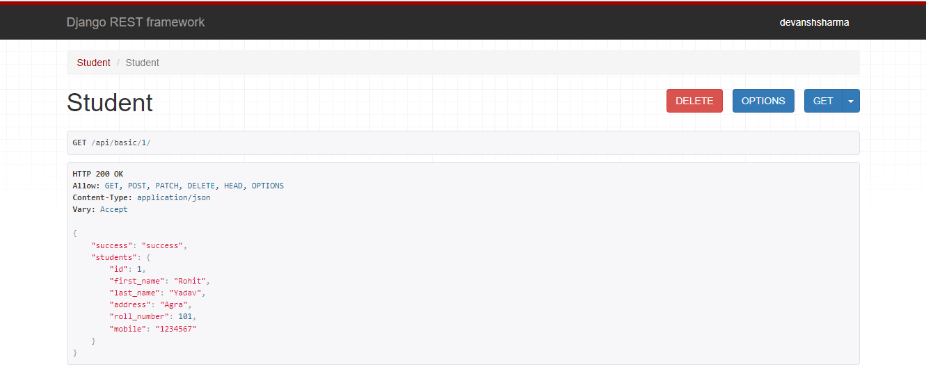 Create Rest Api Using Django Rest Framework Django Rest Framework Tutorial Online Tutorials