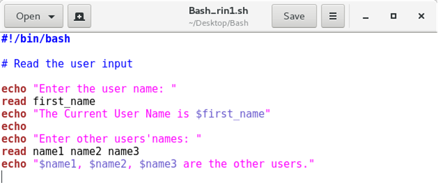 Bash Read User Input Online Tutorials Library List