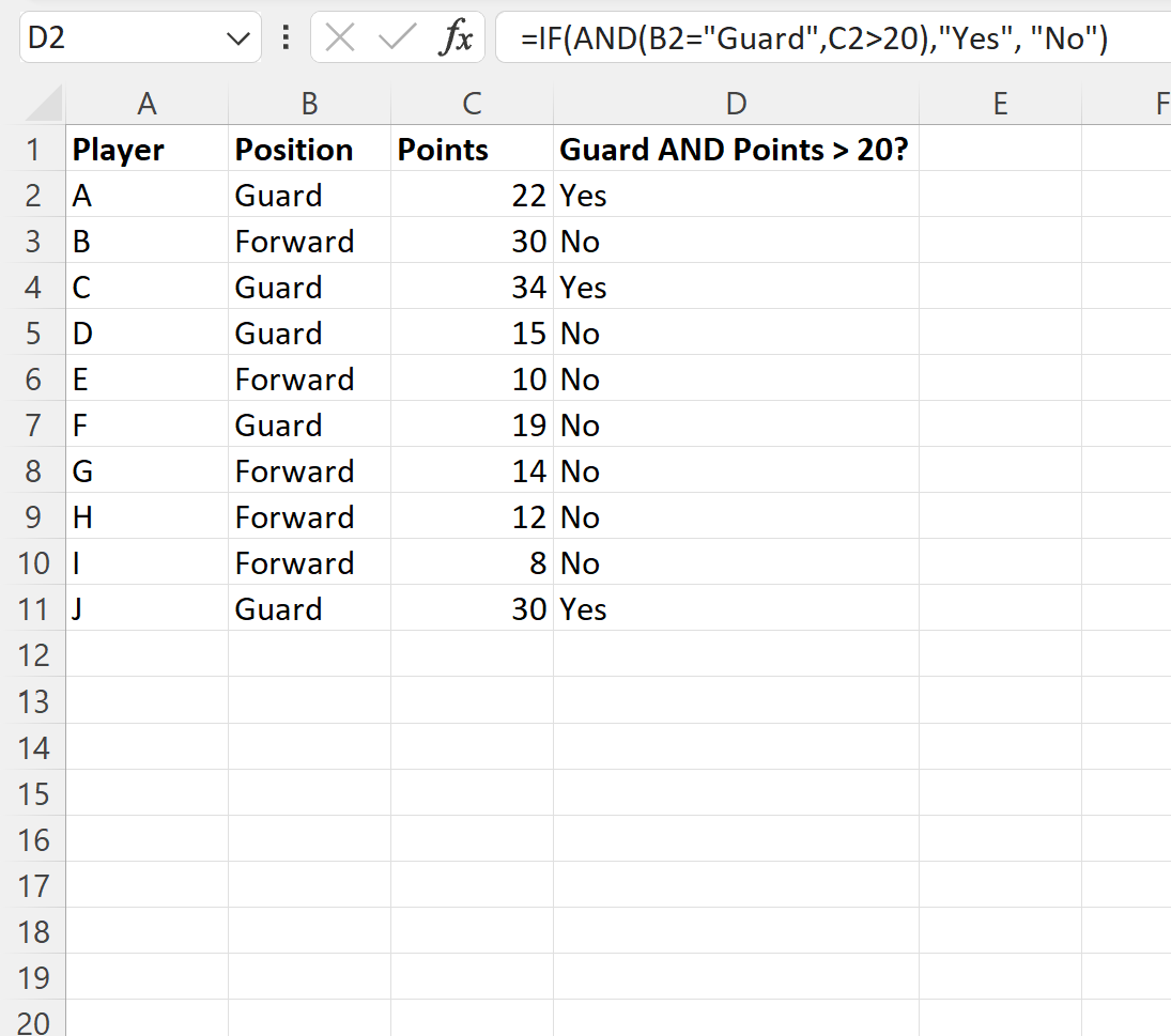 Excel How To Use If Function With Multiple Conditions Online Tutorials Library List