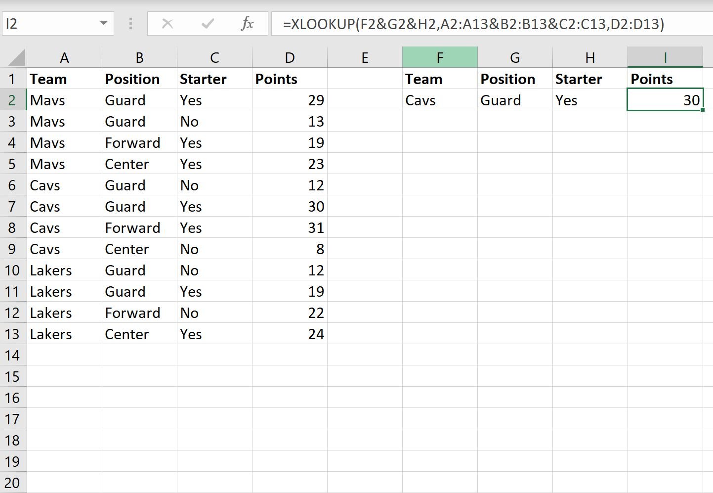 Excel How To Use Xlookup With Multiple Criteria Online Tutorials Library List